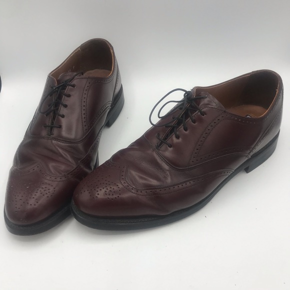 Bostonian | Shoes | Bostonian 26238 Cordovan Oxford Wingtips Size 9 D ...